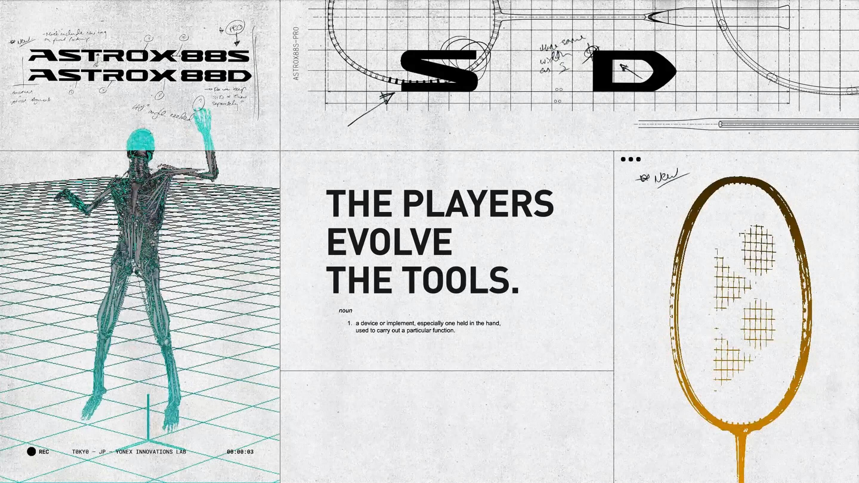 Evolve your Game - YONEX ASTROX 88 S & D | Advertising campaign, video ...