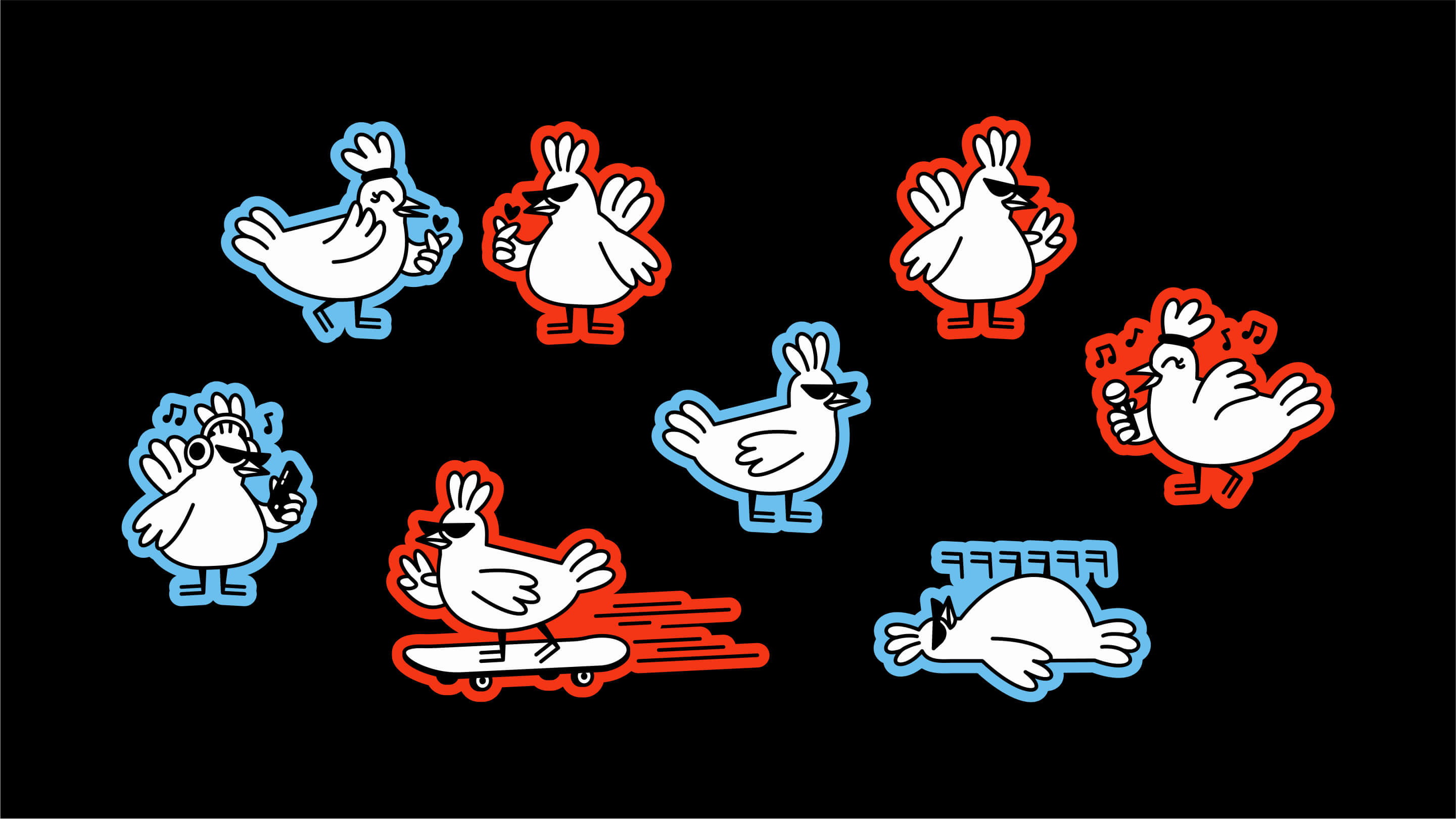 OUTFRY - KOREAN FRIED CHICKEN ‣ BRANDING | Work | monopo london