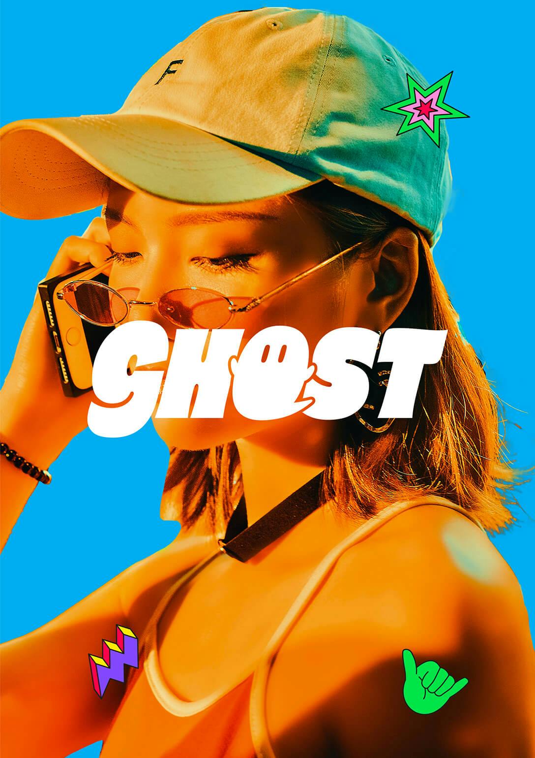 Ghost Messaging App ‣ Brand Universe | Website and Branding