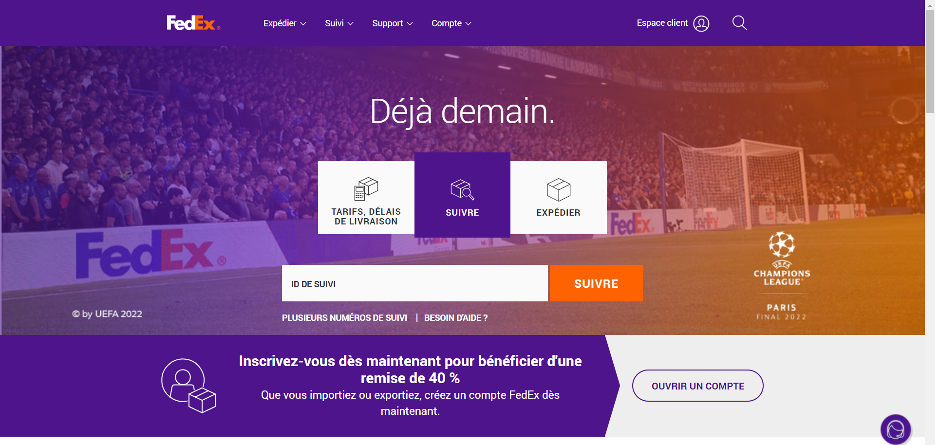 FedEx, parcel shipping and delivery service