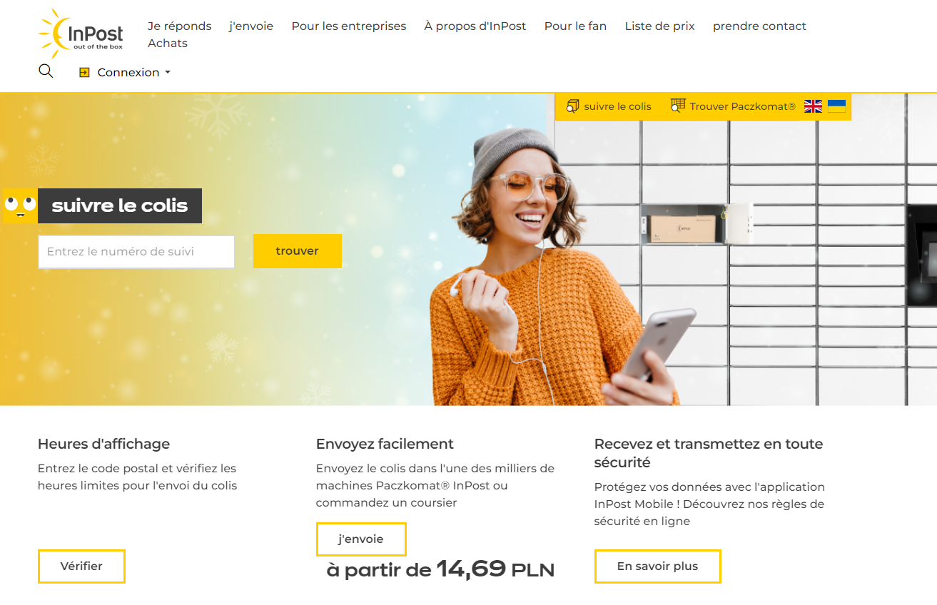 InPost is a parcel delivery service for private customers - Monstock