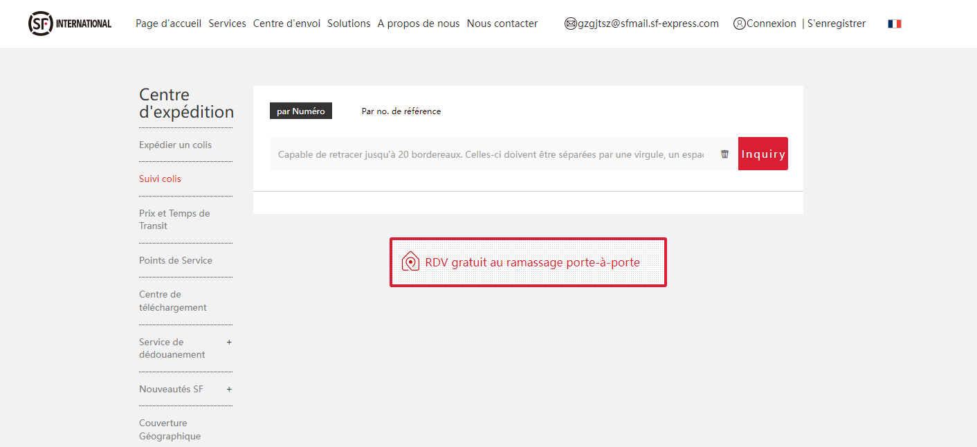 SF Express is a parcel delivery service.