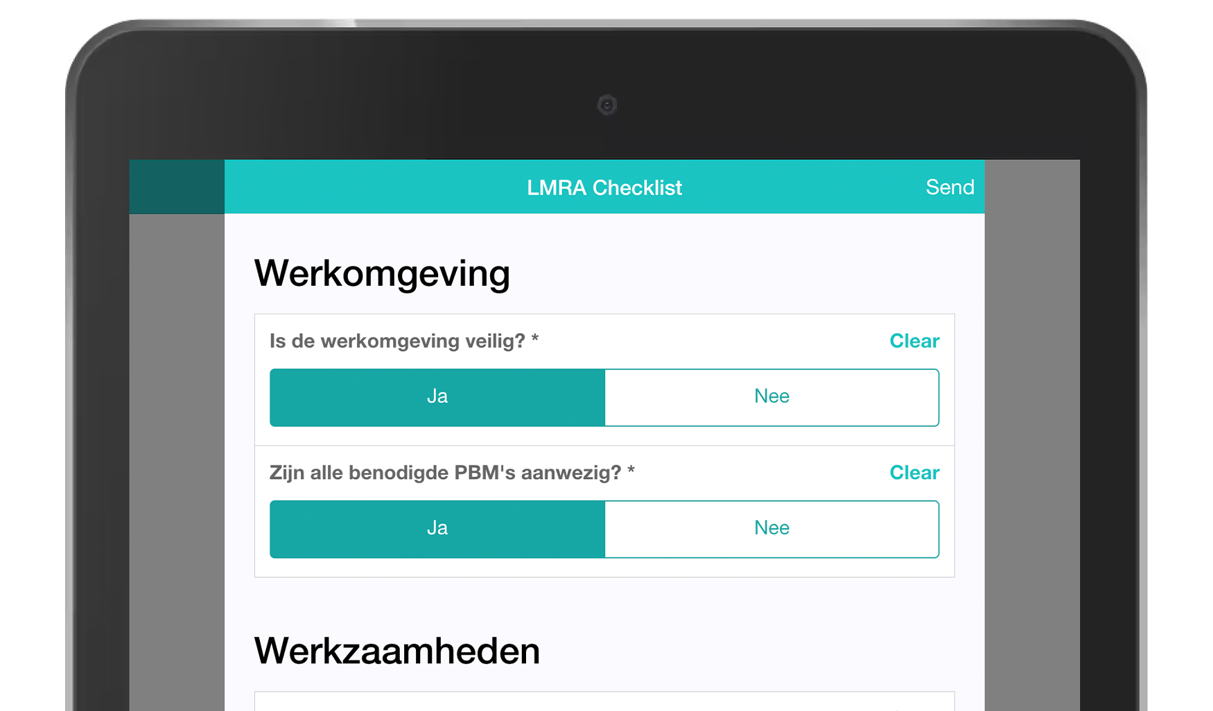 De beste LMRA Checklist | Begin Gratis | MoreApp