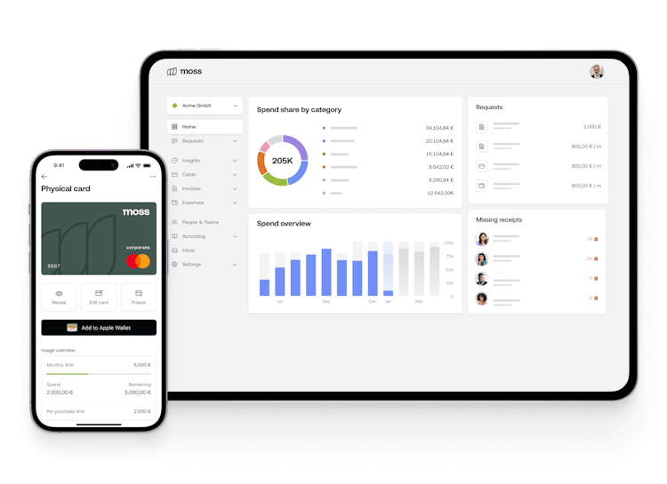 Moss: Spend smarter.