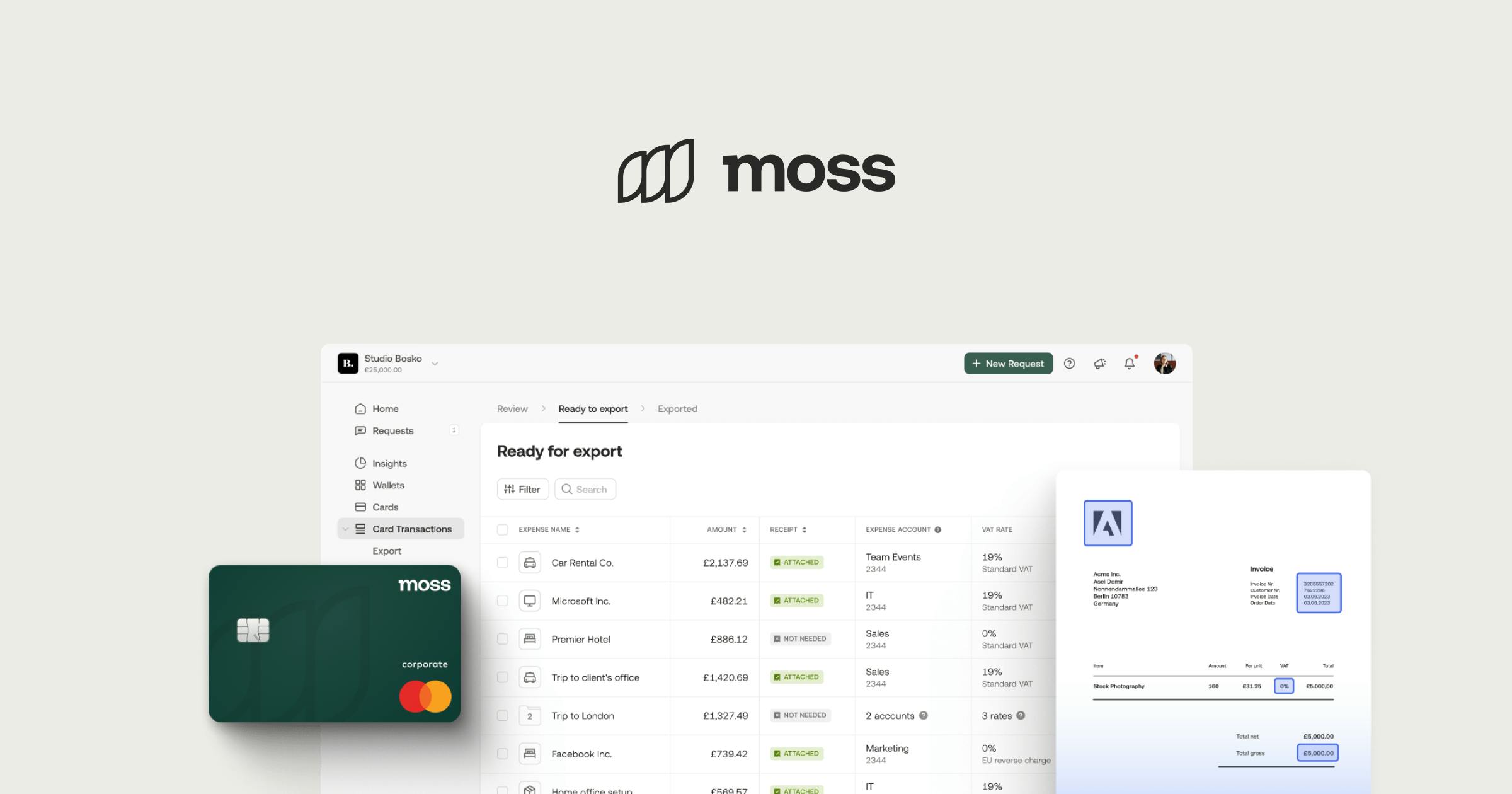 Moss: Spend smarter.