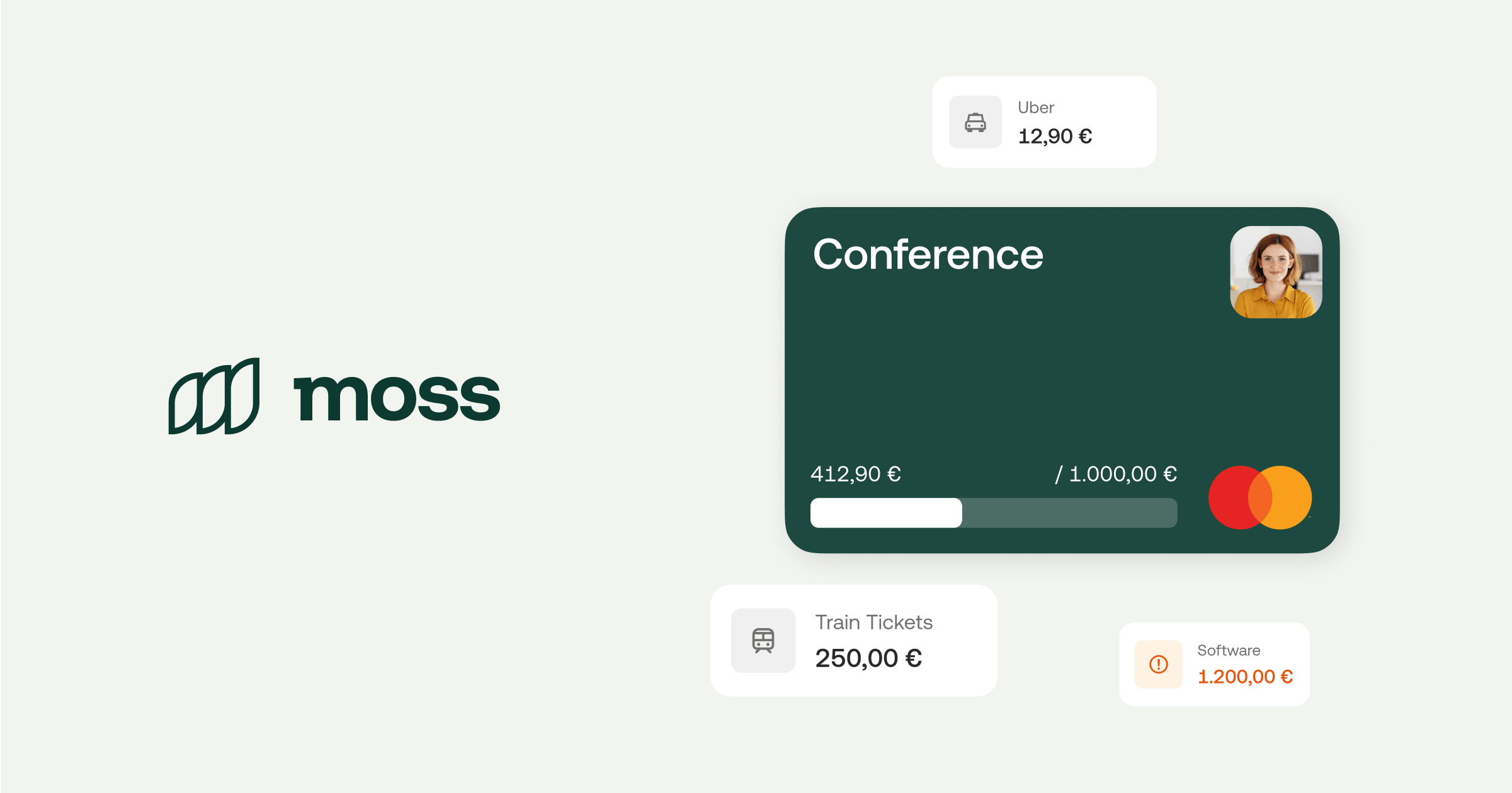 Corporate Credit Cards: Manage your business expenses | Moss