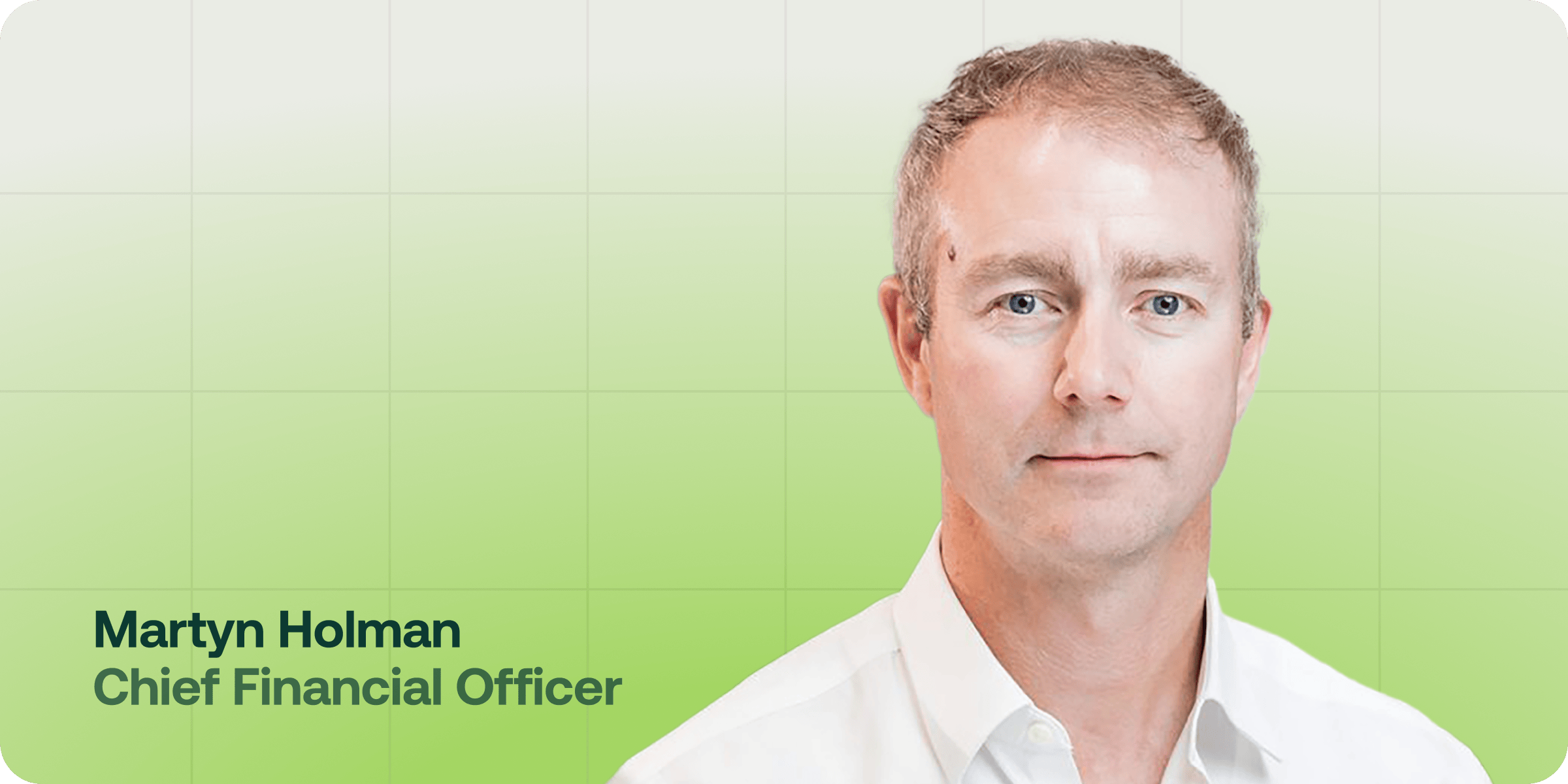 Moss welcomes Martyn Holman as new Chief Financial Officer