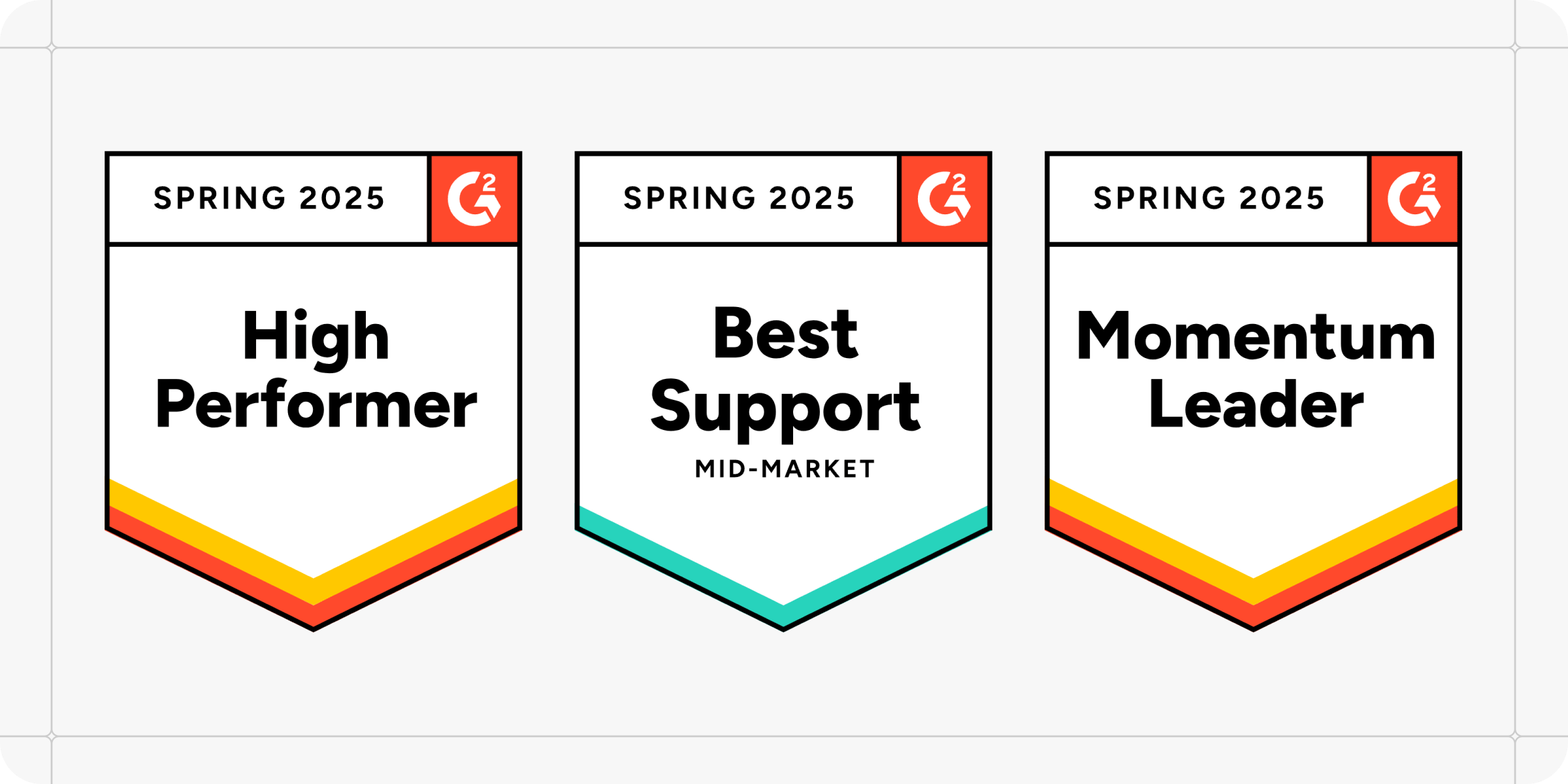 Moss recognised with 26 G2 badges for Spring 2025