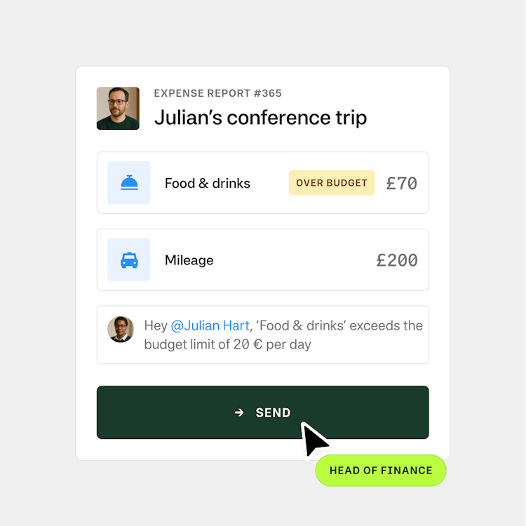 Manage employee expenses digitally | Moss