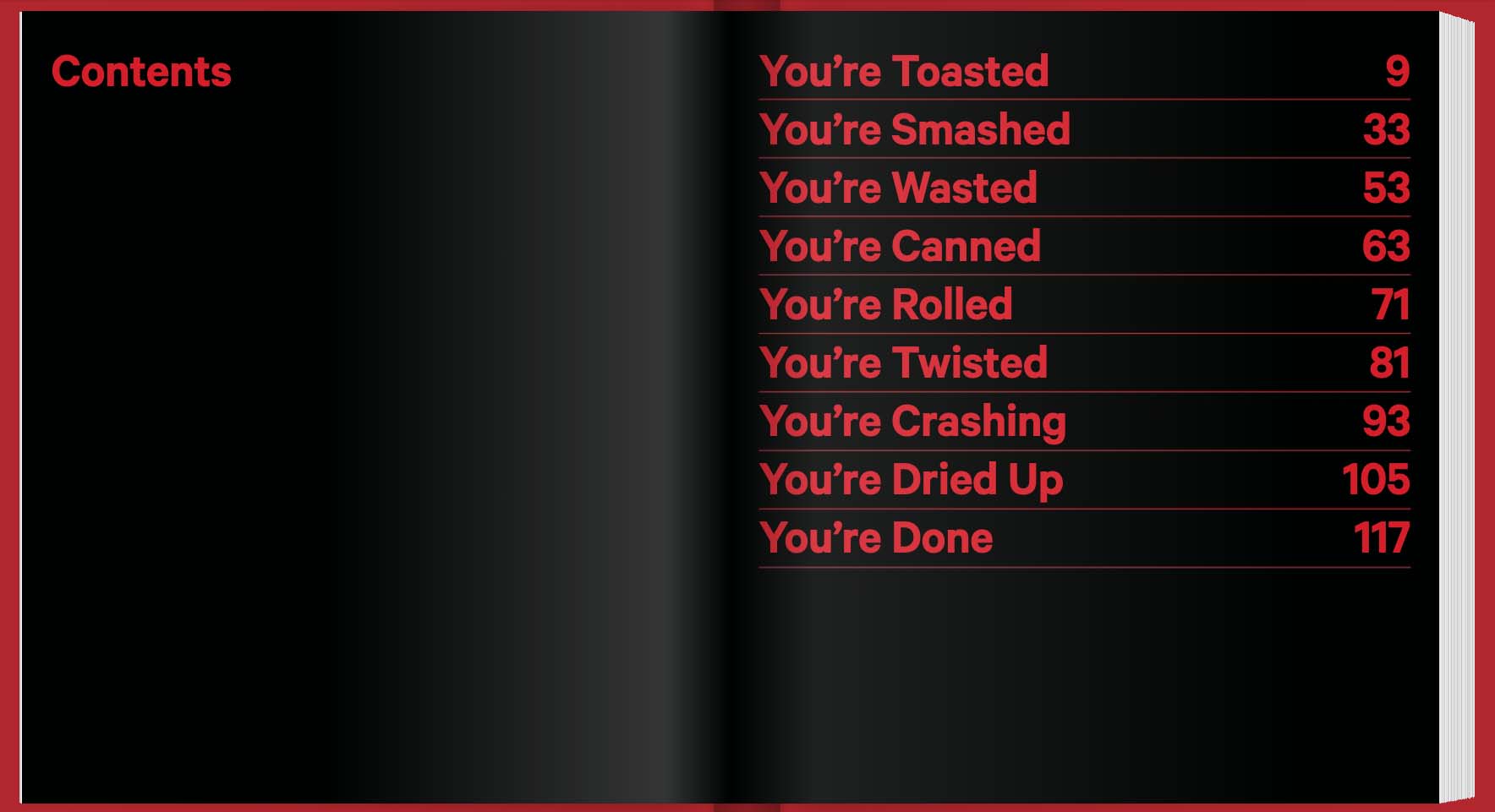 Motion Sickness — You're Cooked