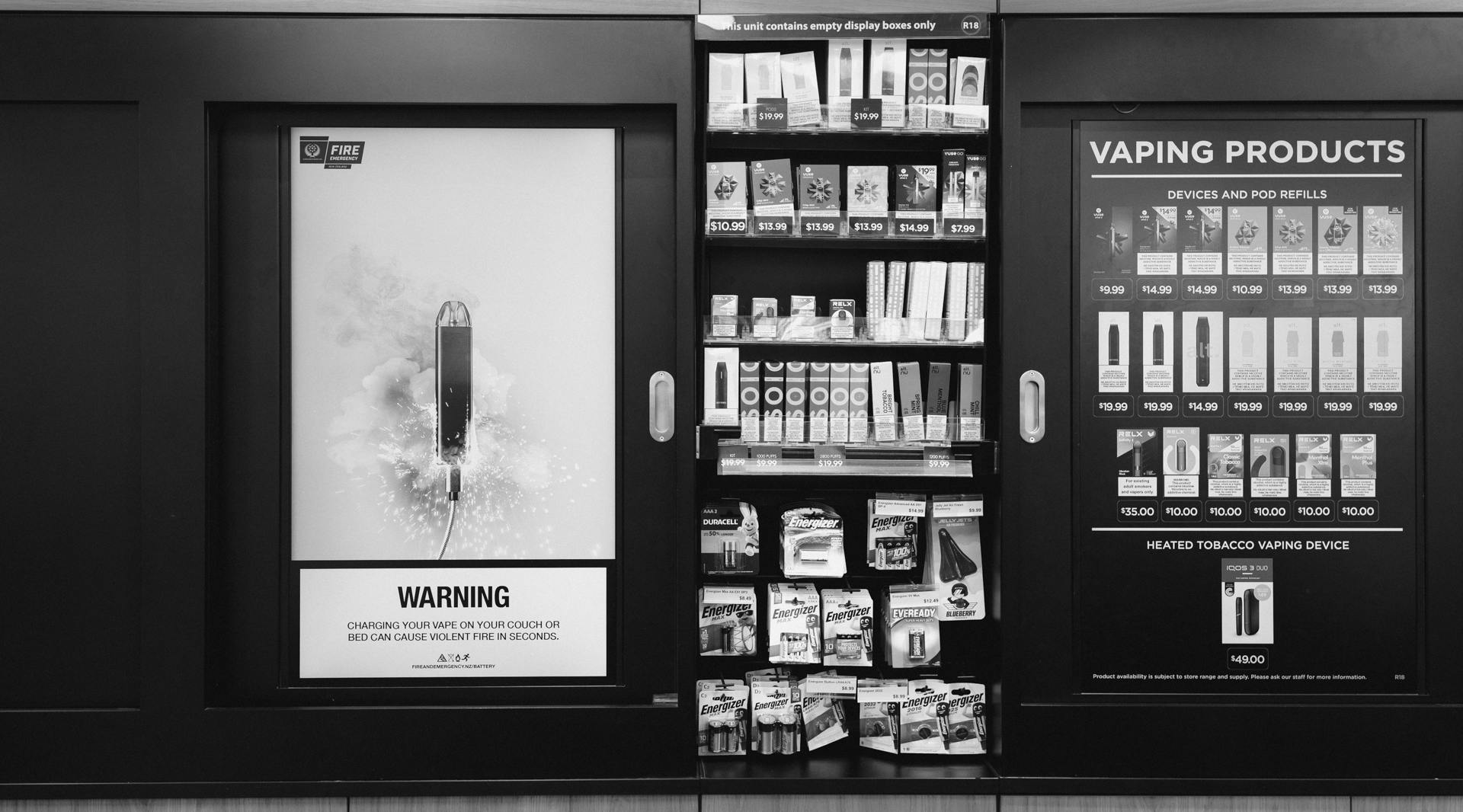 Motion Sickness — Warning Labels