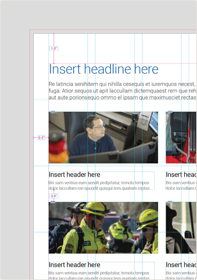 Motorola Solutions Guidelines - Layouts and grids