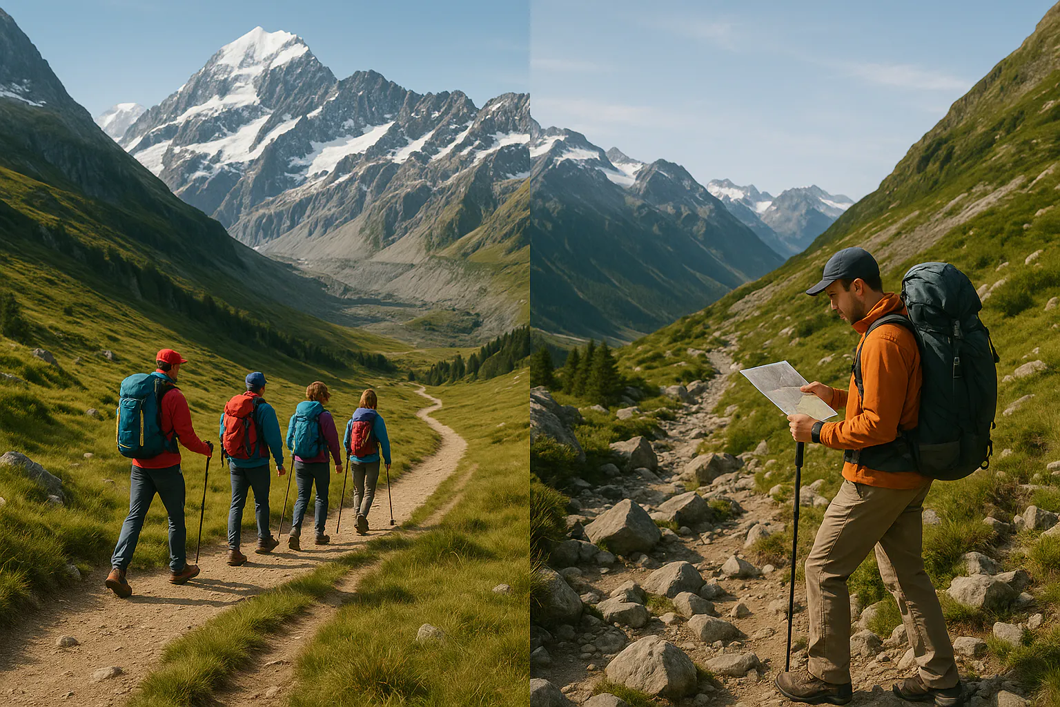Guided vs Self-Guided Alpine Tours: Making the Choice - SummitGuides