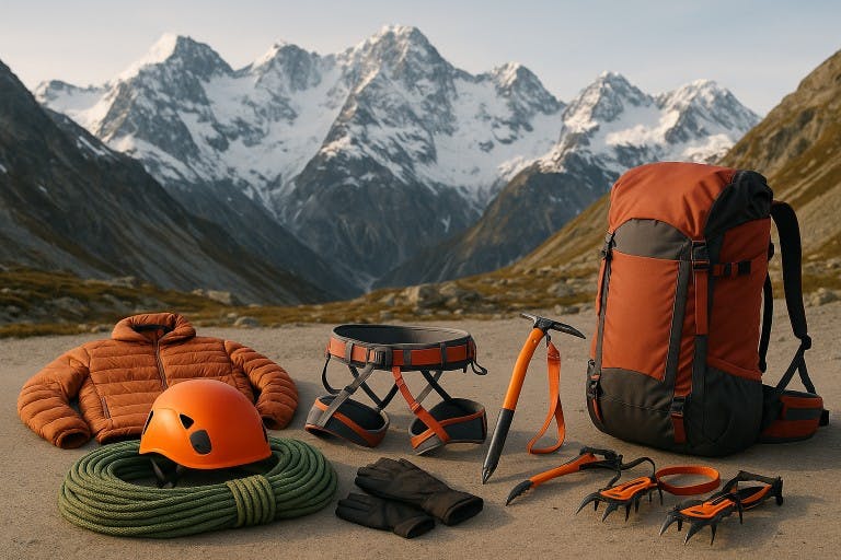 Essential Alpine Climbing Gear Checklist - SummitGuides