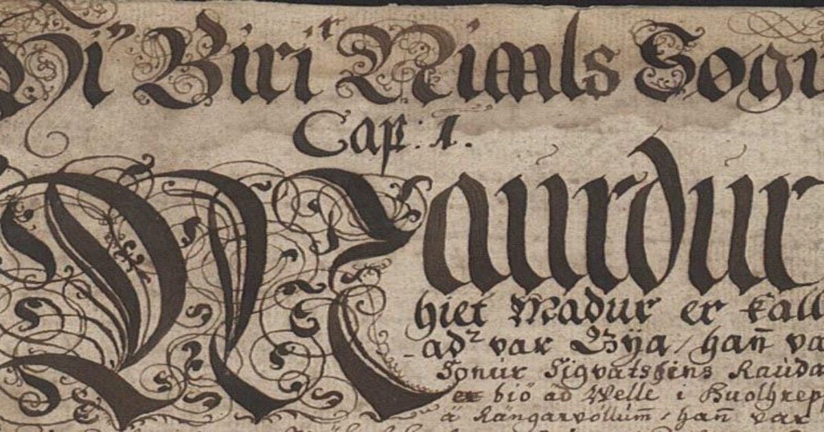 Brief history of Icelandic language