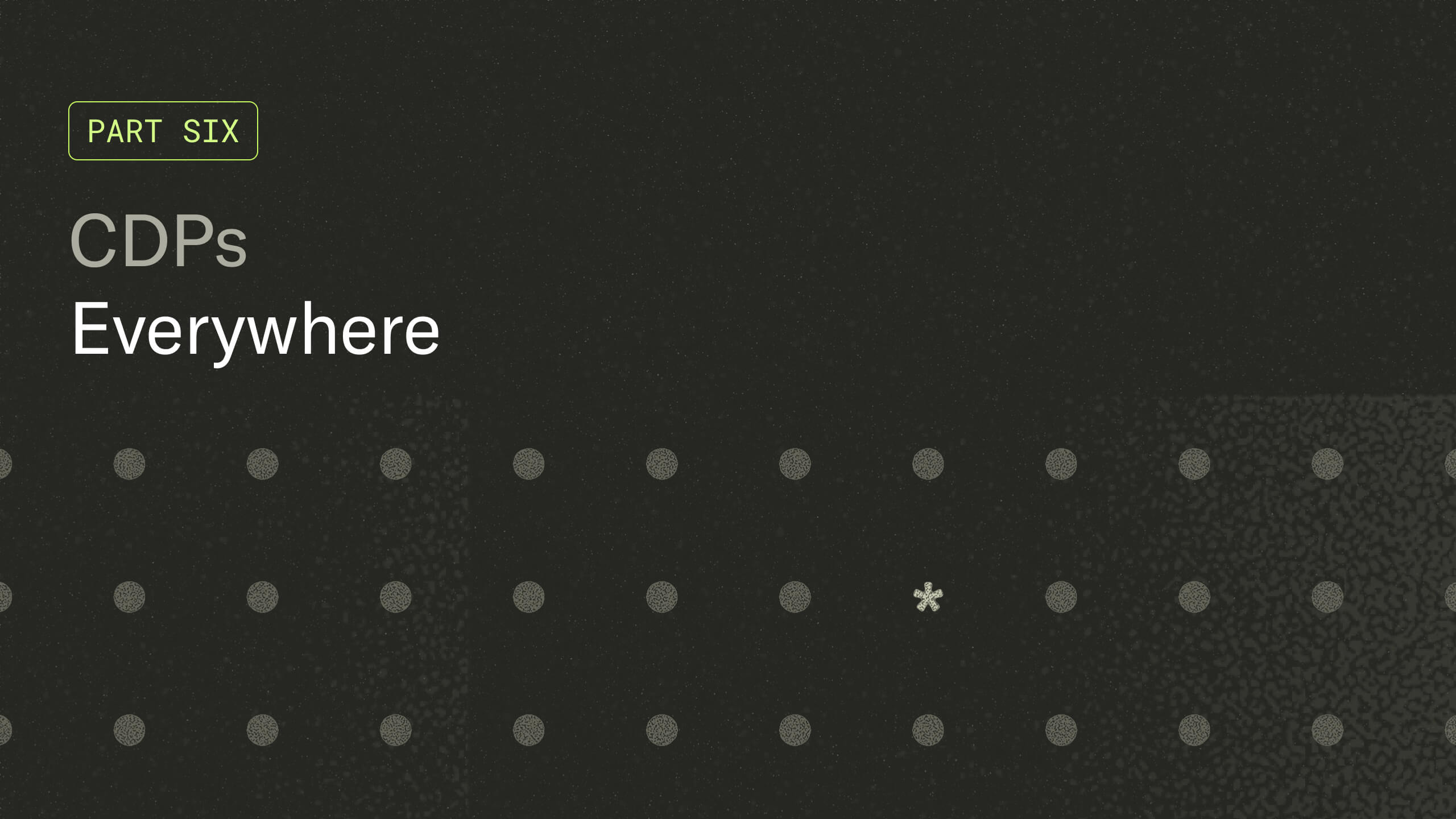 CDPs Everywhere - mParticle