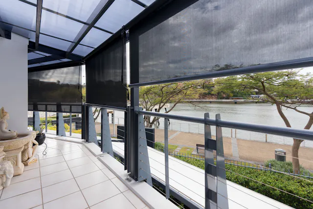 Custom Outdoor Blinds - Shade, Privacy, & Comfort - Mr Blinds