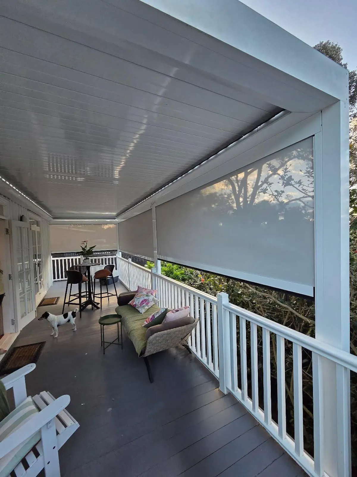 Custom Outdoor Blinds - Shade, Privacy, & Comfort - Mr Blinds