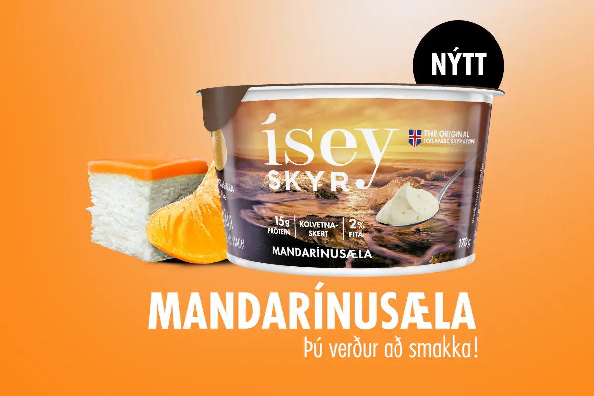 Mandarínusæla frá Ísey skyr – Mjólkursamsalan