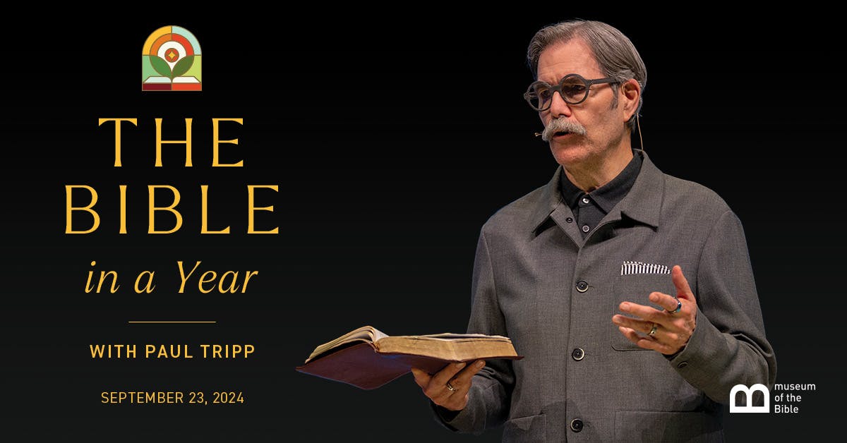 The Bible in a Year with Paul Tripp | Museum of the Bible