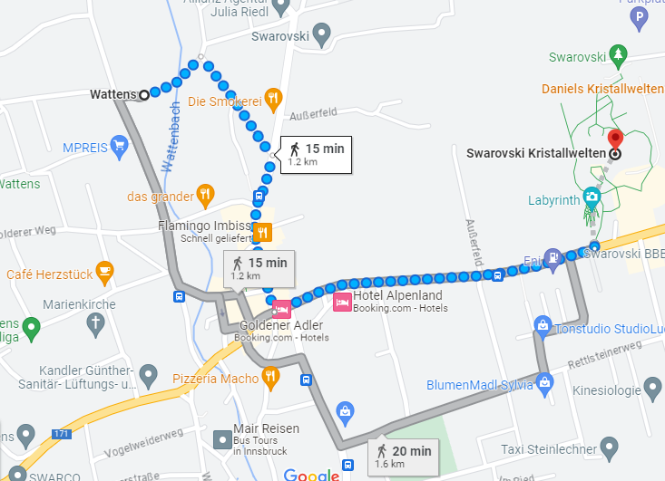 Swarovski Crystal Worlds Location | Directions & How To Get There