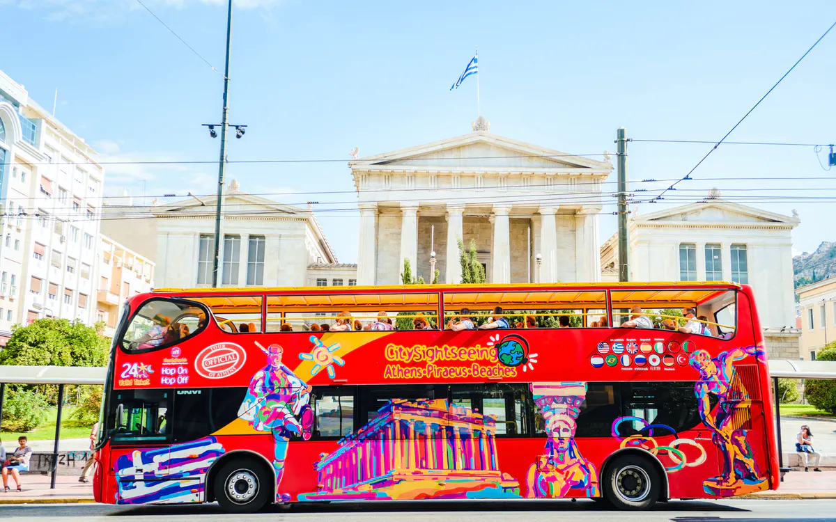 Athens Hop On Hop Off Bus Tours 2023