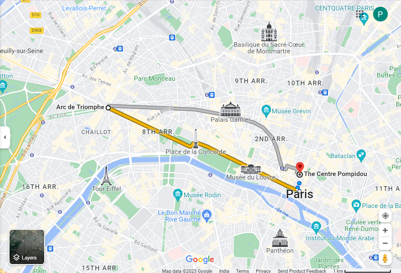 Reaching Centre Pompidou: Transportation Information