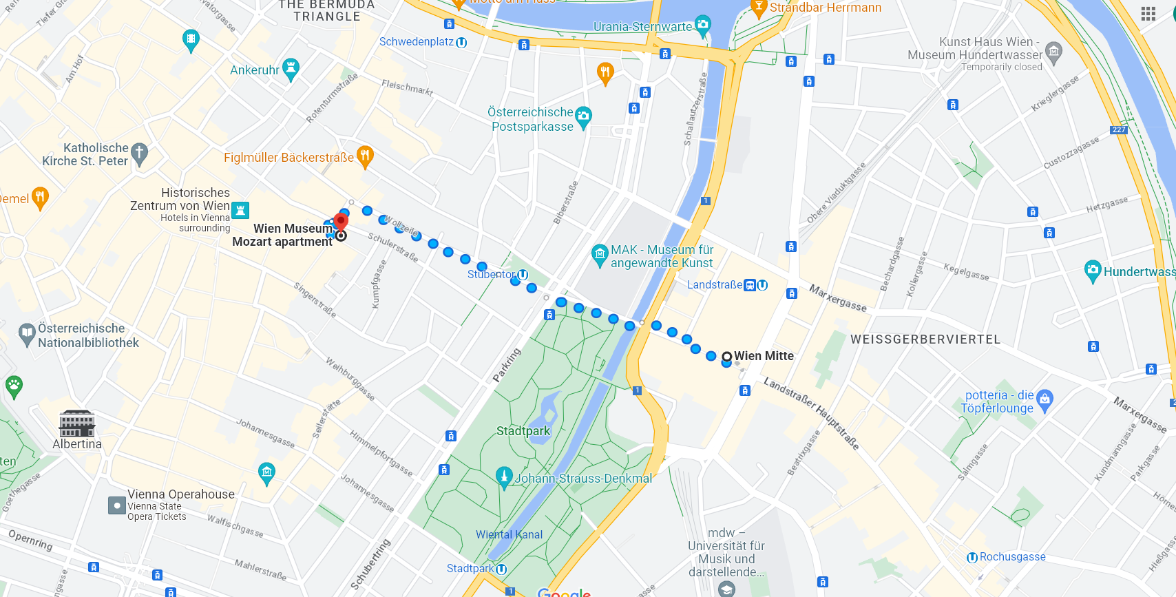 Where is Mozart House Vienna