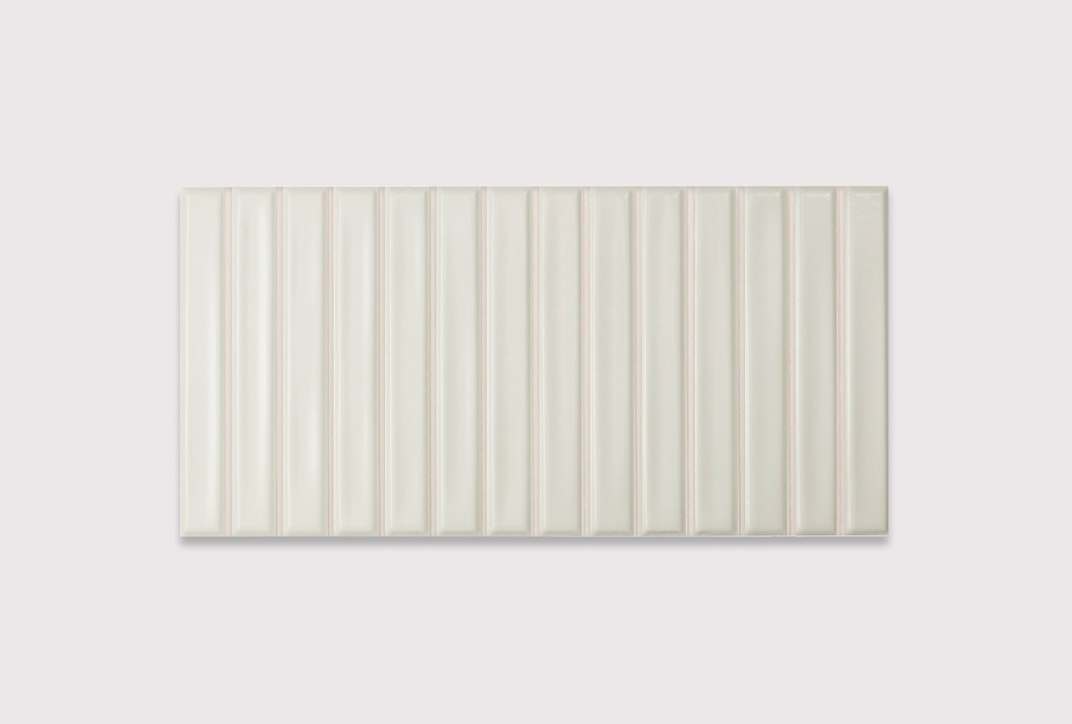 Love Bars White Matte 5" x 10" - Nasco Stone + Tile