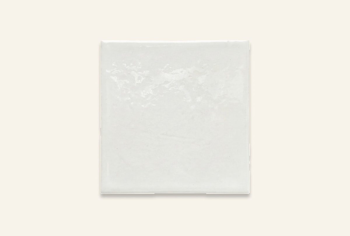 Origins Parchment 3.75" x 3.75" — Handmade Clay Tile