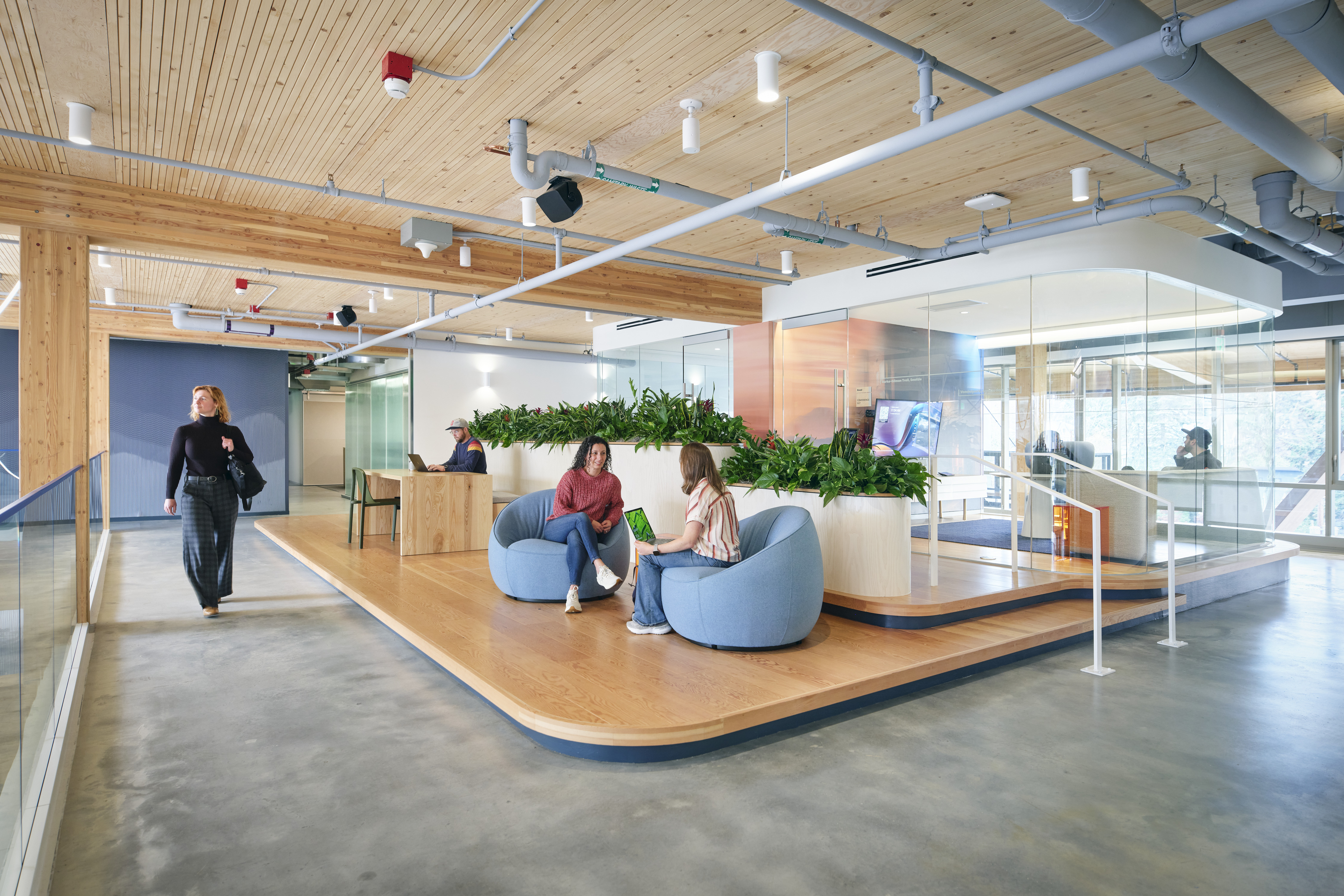 Interior Design: Where High Performance Meets Creative Design at Brooks Running HQ | NBBJ