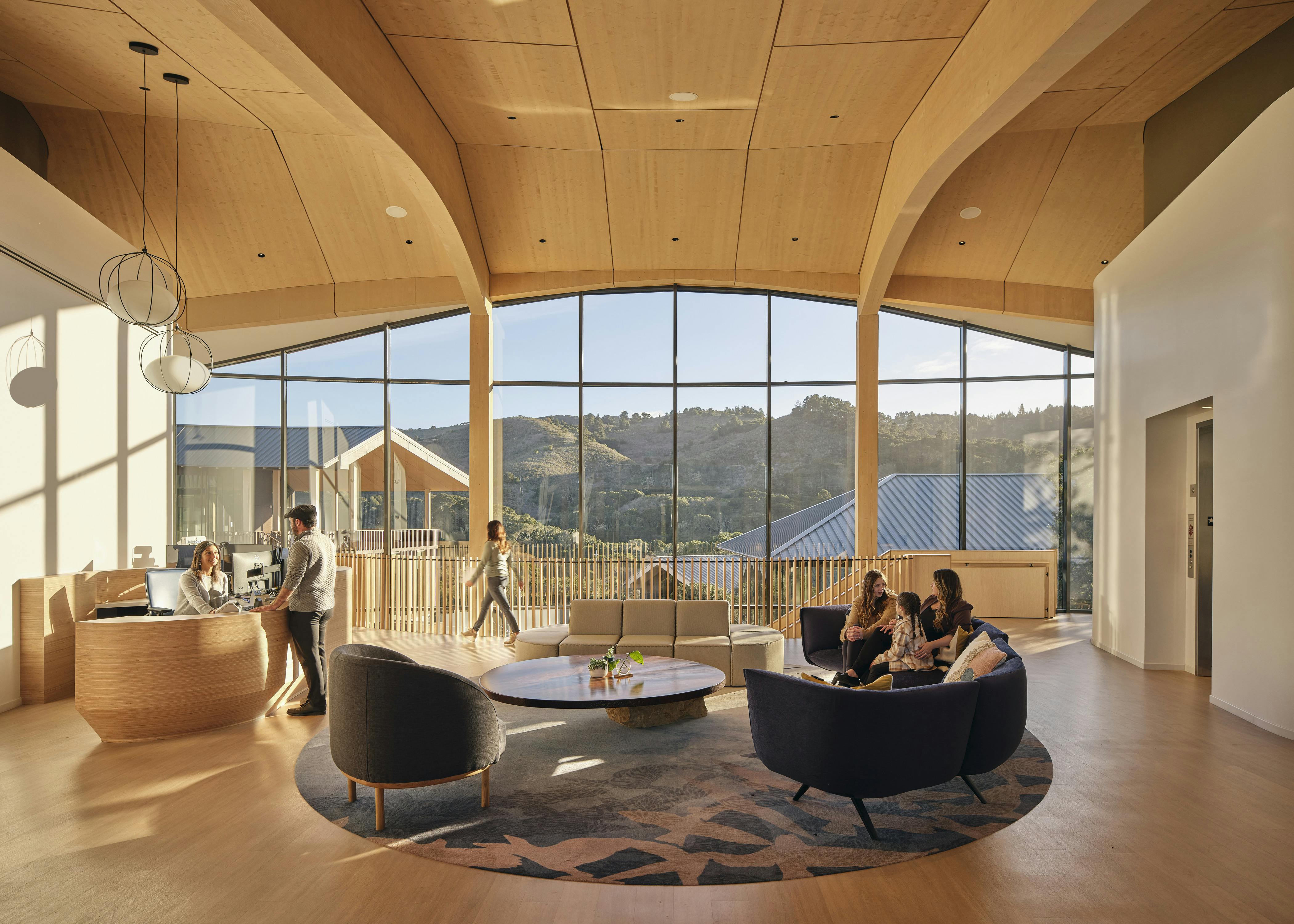 Fast Company and Interior Design: Green Space, Views and Mass Timber ...