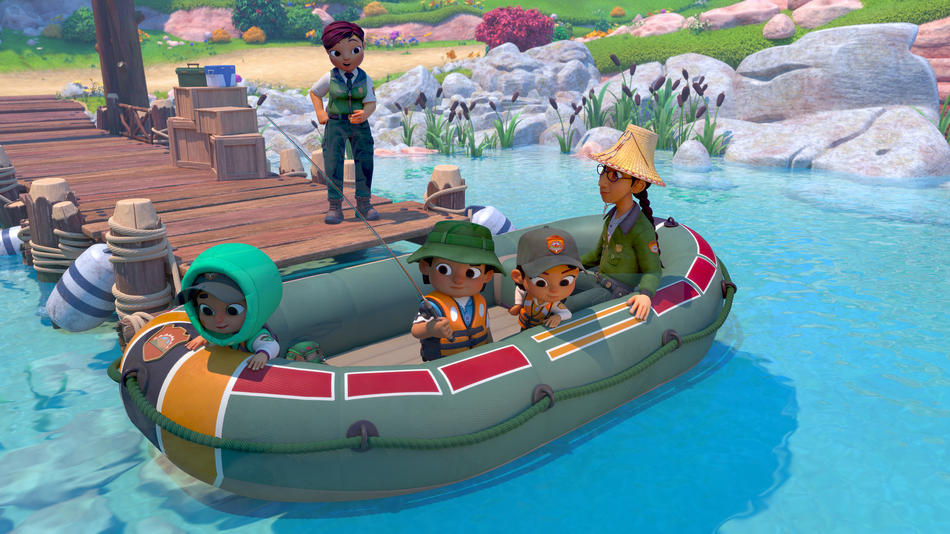 How an All-Native Cast Brought the Spirit Rangers to Life