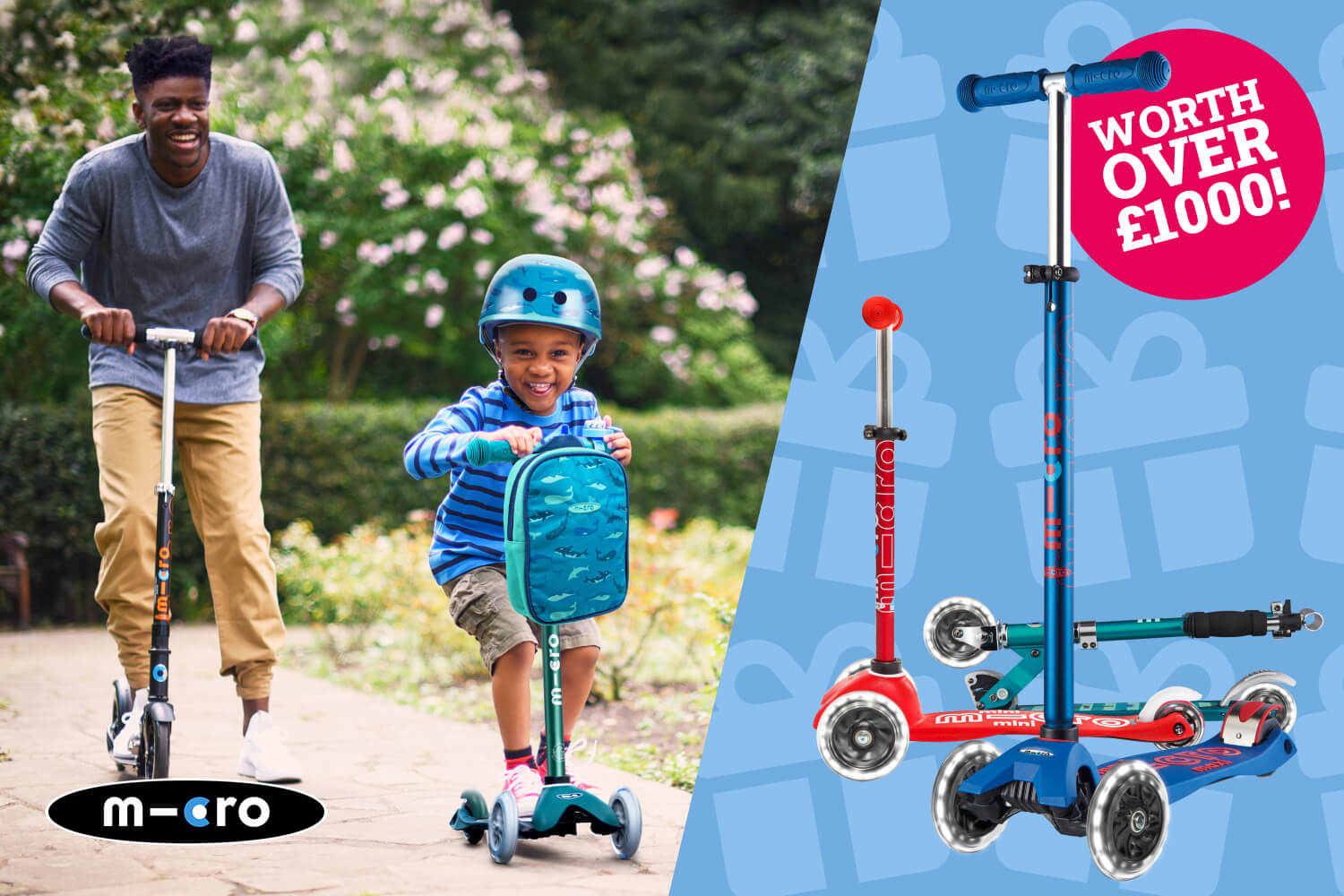WIN scooters for ALL your family – worth £1,200 - Netmums