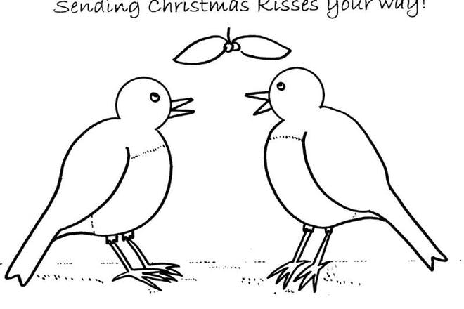 Christmas Cards To Print And Colour In - Netmums