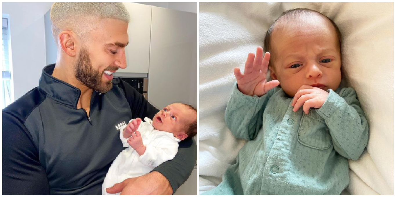 Jake Quickenden says his newborn baby has been trolled online - Netmums