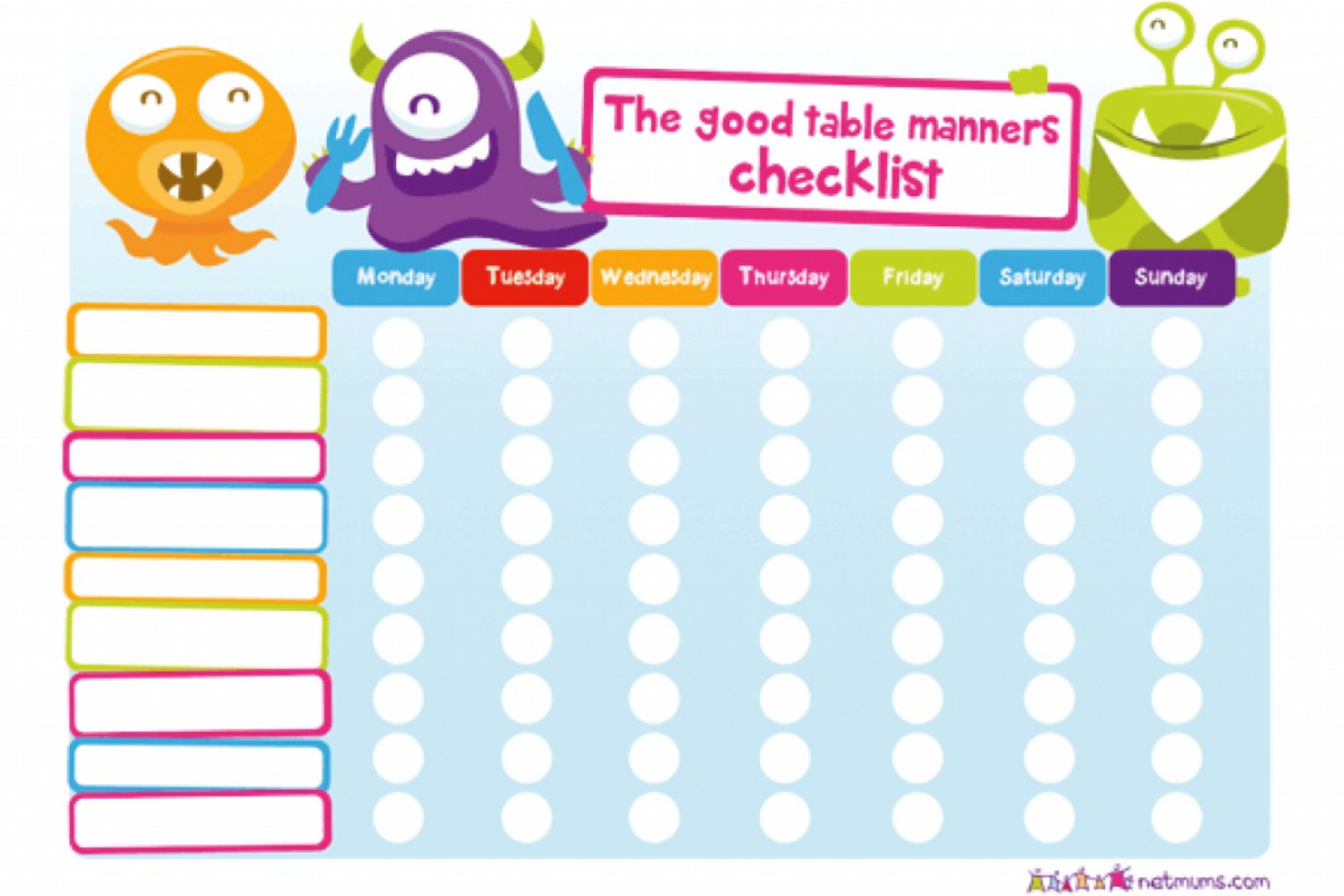 General reward charts - Netmums