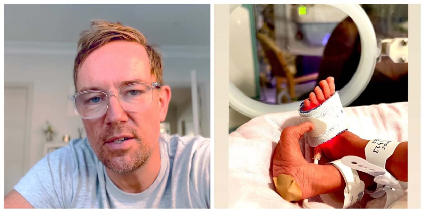 Simon Thomas Says It's 'Really Weird' Coming Home Without His Baby ...