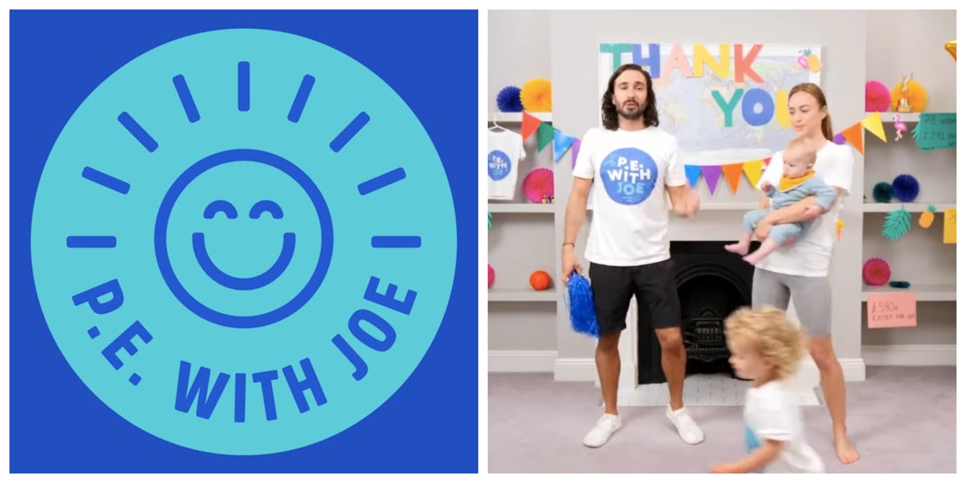 Joe Wicks celebrates final 'PE with Joe' with his family - Netmums