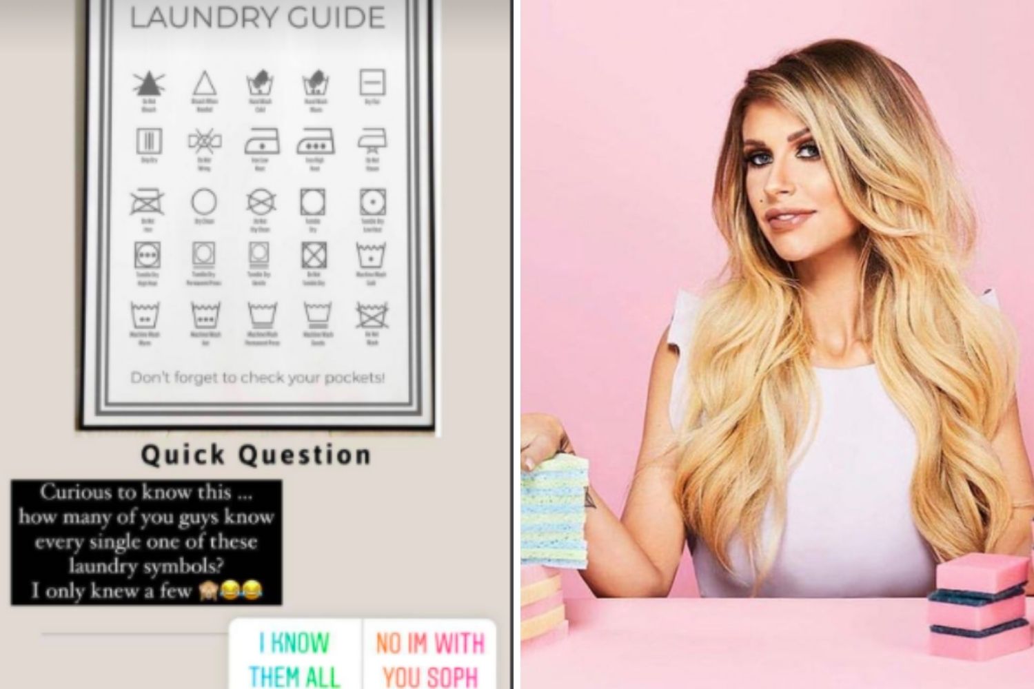 Mrs Hinch Admits She Doesn't Know What All The Common Laundry Symbols ...