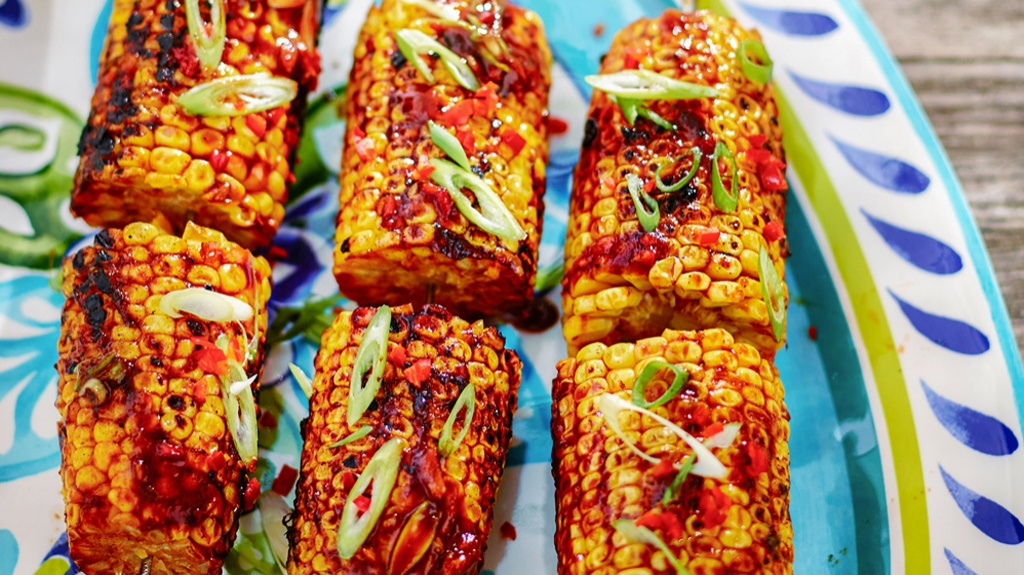 Oriental mini sweetcorn skewers recipe - Netmums