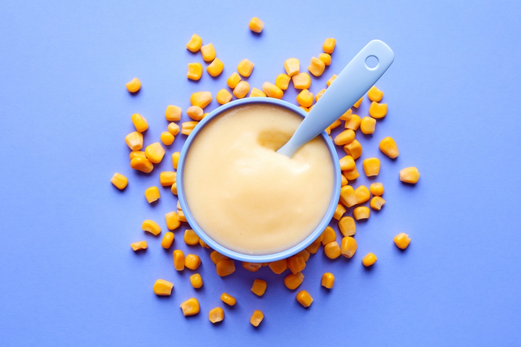 Sweetcorn puree for babies recipe - Netmums