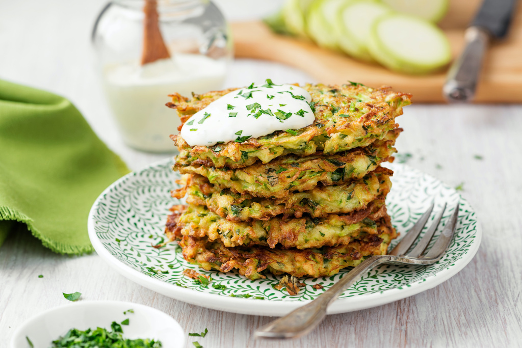 Courgette pancakes recipe - Netmums