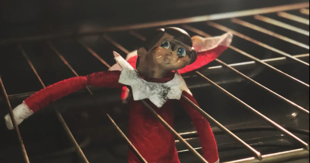 Mum Accidentally Cooked Her Elf On The Shelf In The Oven - Netmums