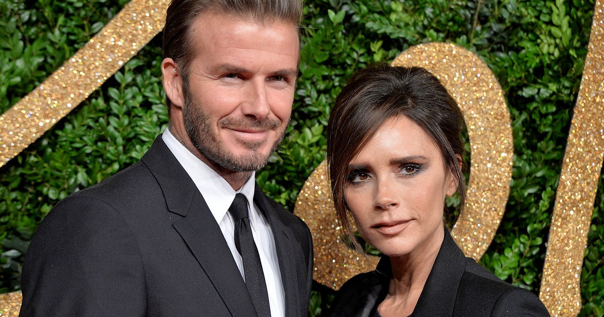 David Beckham sparks debate after kissing Harper on the lips - Netmums