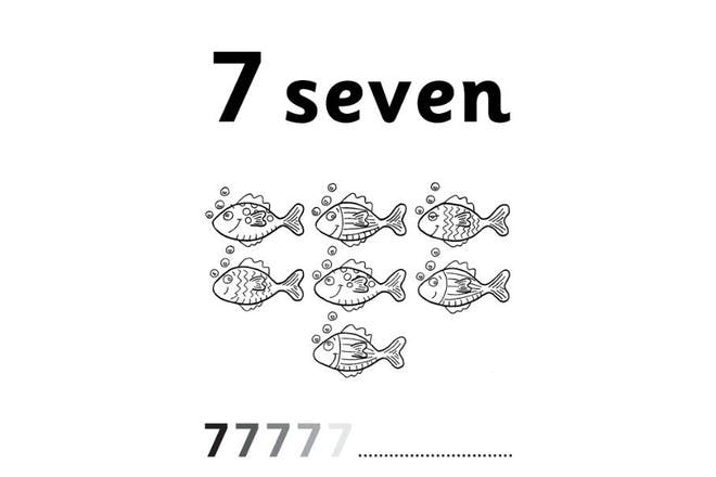 Numbers to print off and colour in - Netmums