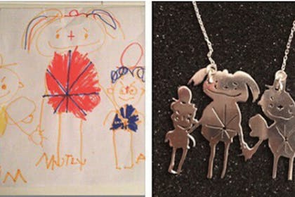 Transform your child's artwork into beautiful jewellery - Netmums