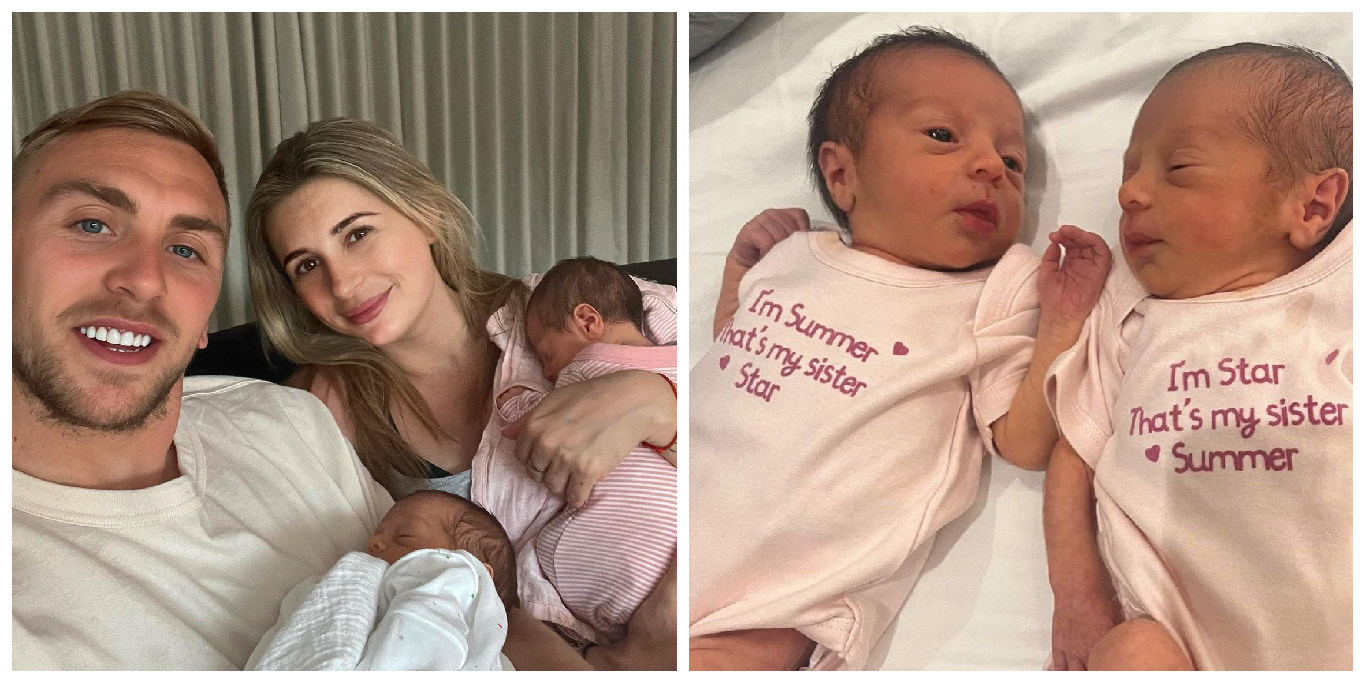 Dani Dyer explains 'easy decision' for twins' name choices - Netmums