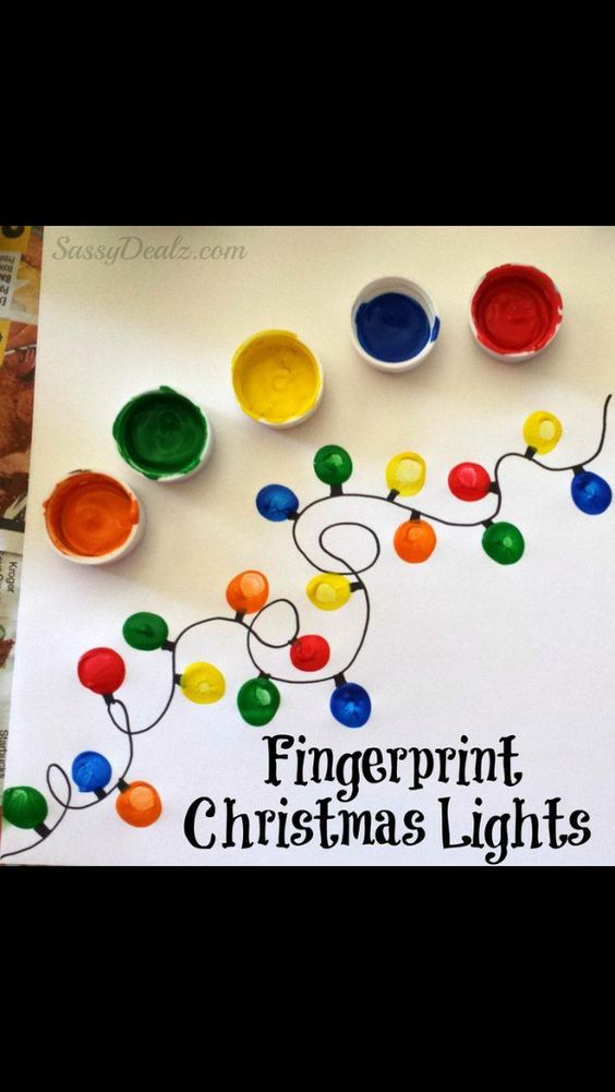 18 Christmas Finger Painting Crafts For Kids - Netmums