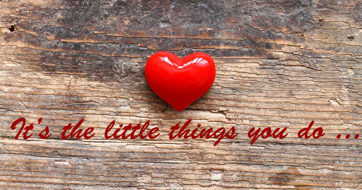 Love: it's all about the small stuff - Netmums